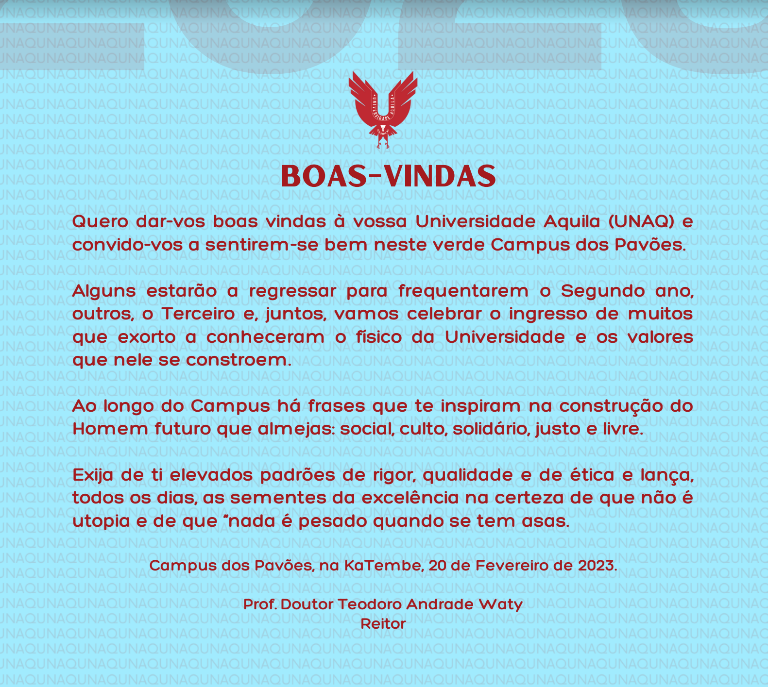 UNAQ - Universidade Aquila - Universidade Aquila (UNAQ)